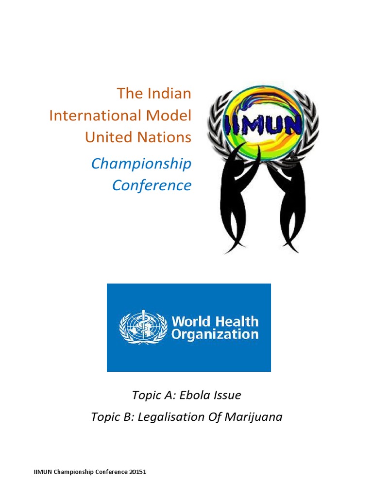 MUN 2015: Delegate's Guide | PDF | Ebola Virus Disease | World Health ...