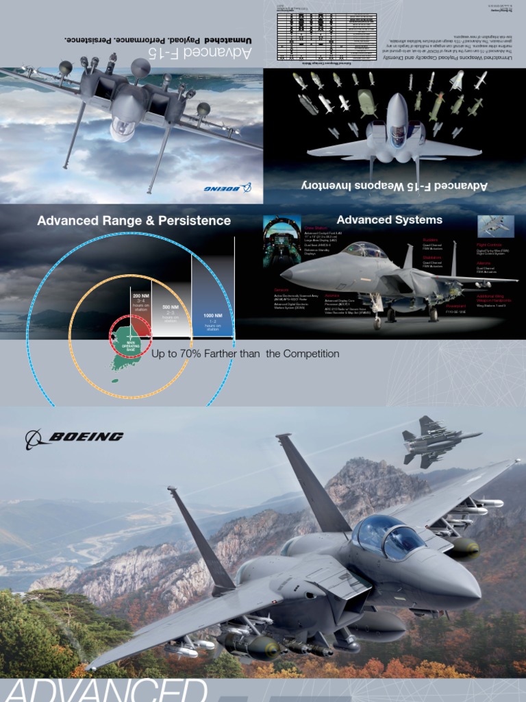 F-15 Folding Poster | PDF | Jet Aircraft | Aerospace Engineering