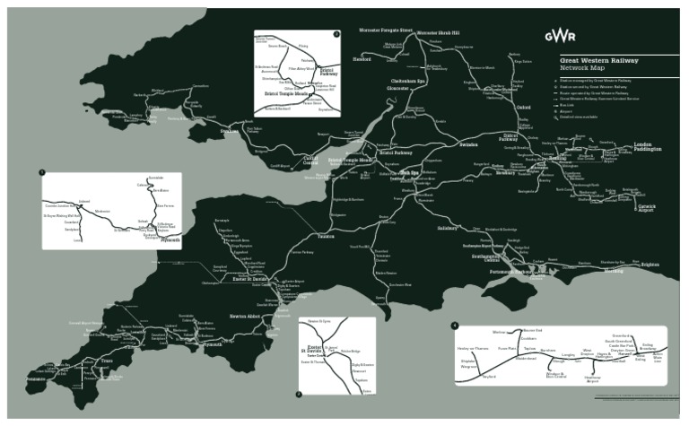 GWR Network Map | PDF