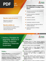 5-Política y Principios de SSPA en PEMEX | PDF | Desarrollo sostenible ...