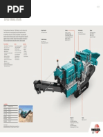 Powerscreen 1300 Maxtrak Brochure (3e5) | PDF | Manufactured Goods