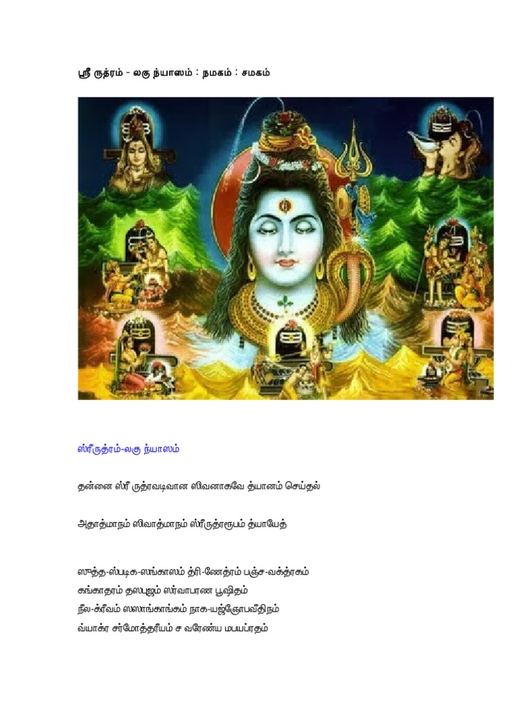 Sri Rudram | PDF