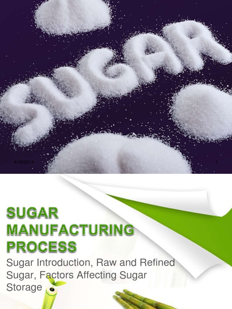Sugar Manufacturing Process Overview | PDF | Sugarcane | Sugar