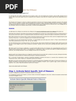 Change Field Quantity Menge in Sap | PDF | Significant Figures | Computing