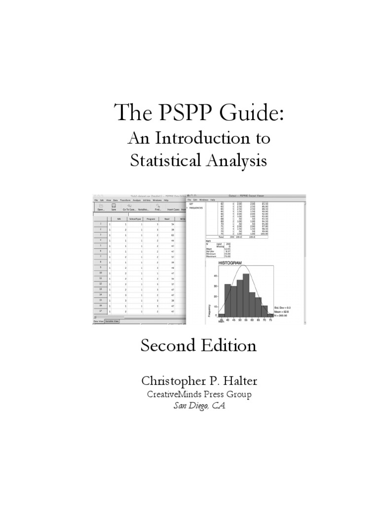 The PSPP Guide Second Edition PDF | PDF | P Value | Statistical Significance