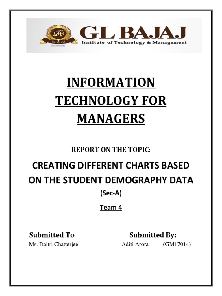 Itm Report | PDF | Chart | Pie Chart