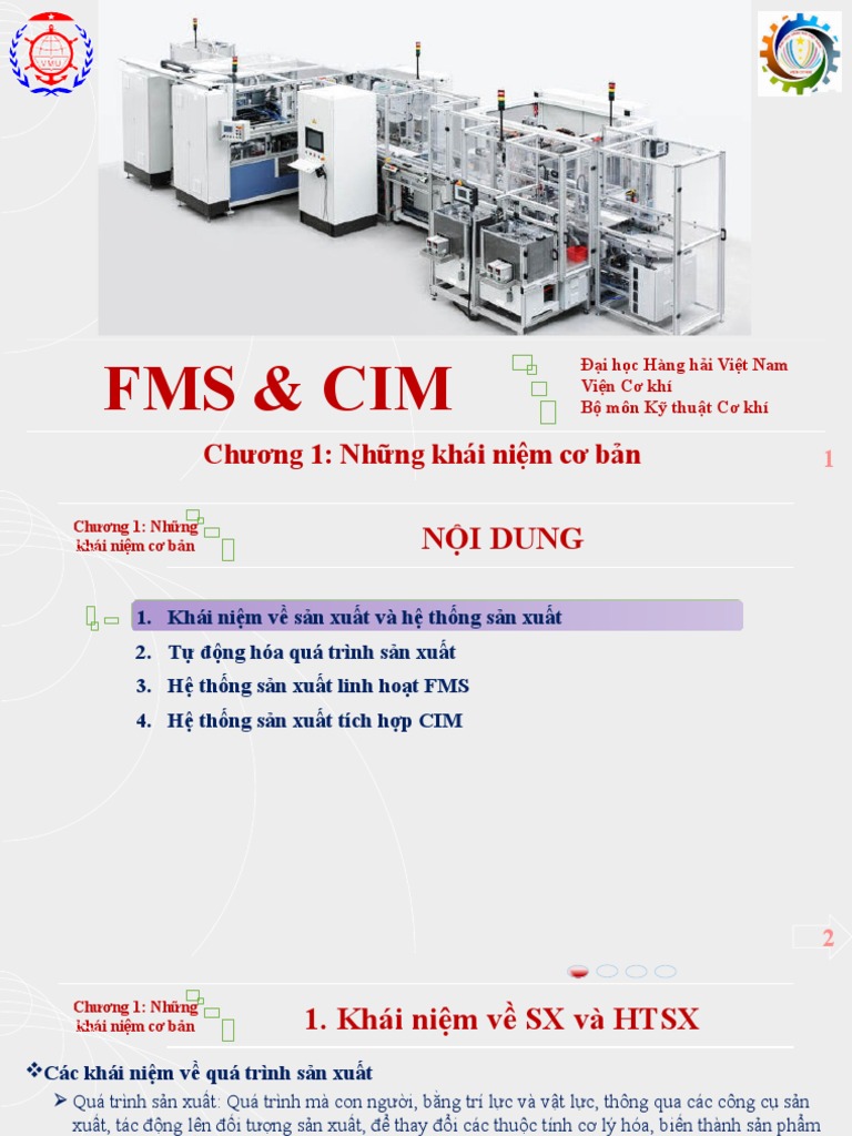 Fms Cim - c1 - Nhung Khai Niem Co Ban | PDF