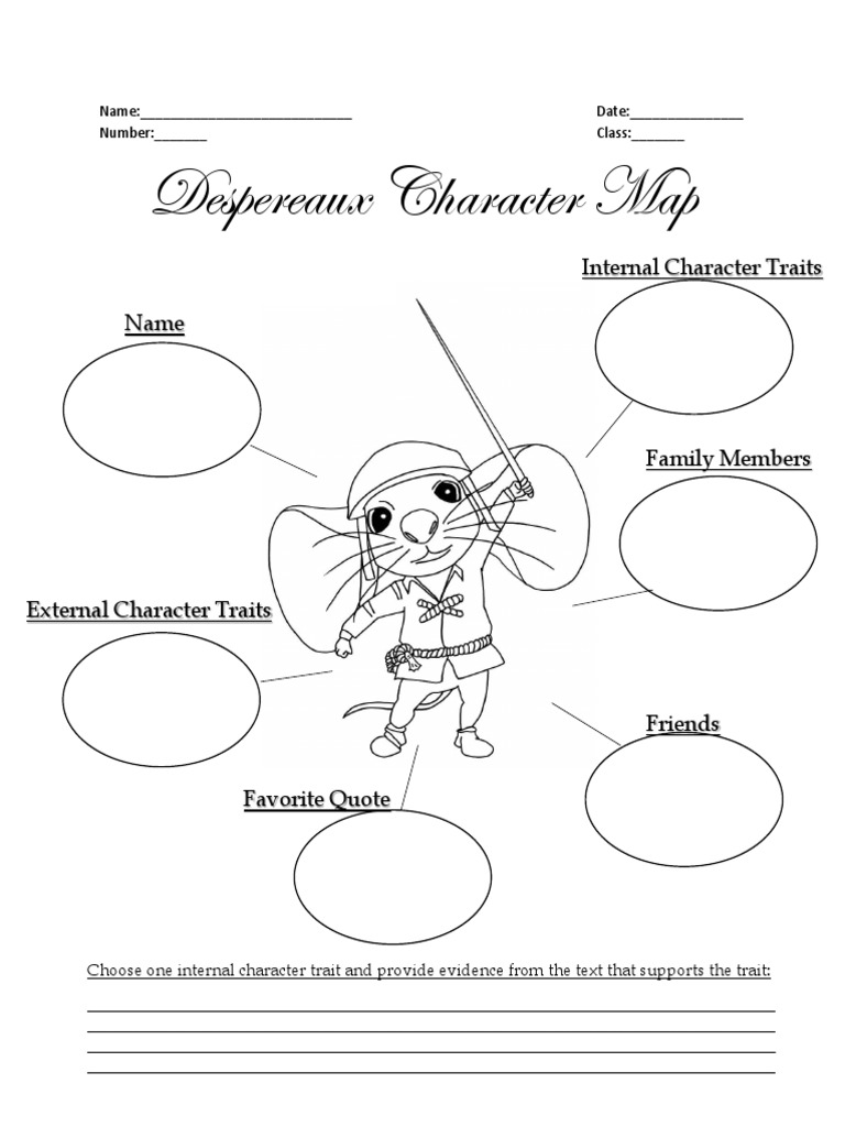 Despereaux Character Map | PDF