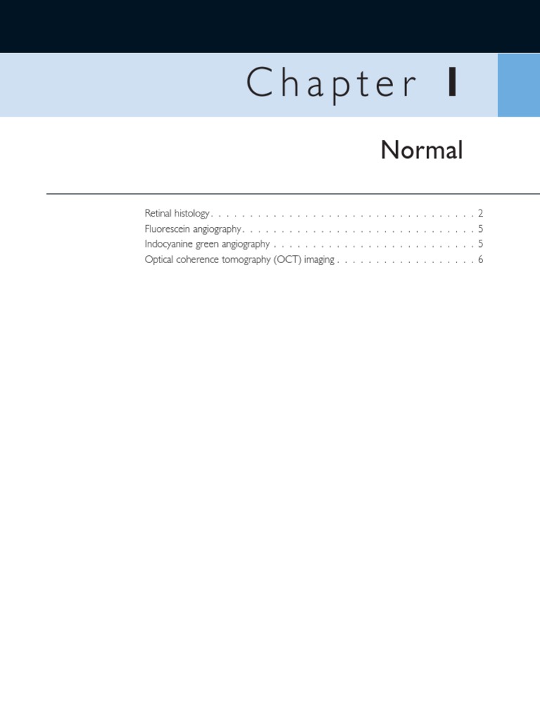 Yanuzzi Retina Atlas: 1. Normal Retina | PDF | Retina | Eye