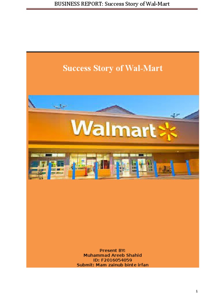 Walmart Success Story (2) | Walmart | Retail
