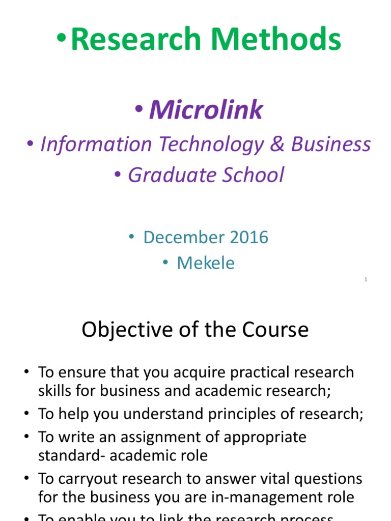 Introduction to Research Methodology | PDF | Quantitative Research ...