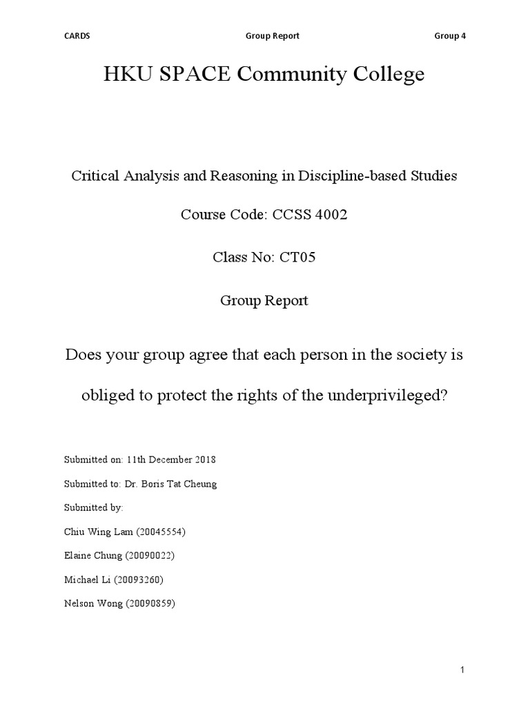 HKU SPACE Community College | PDF | Utilitarianism | Virtue Ethics