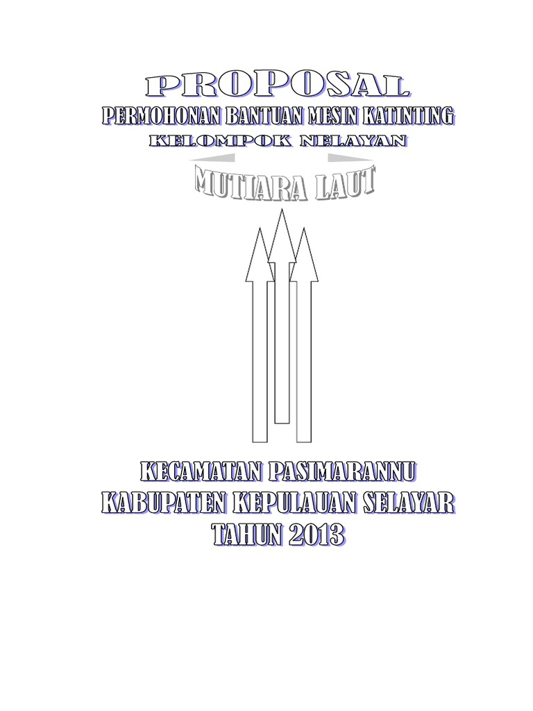 Contoh Proposal Nelayan | PDF
