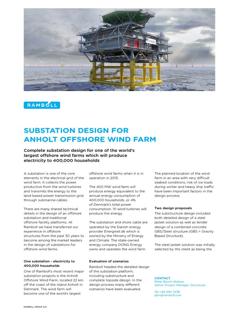 Designing a Substation to Supply Renewable Energy for 400,000 ...