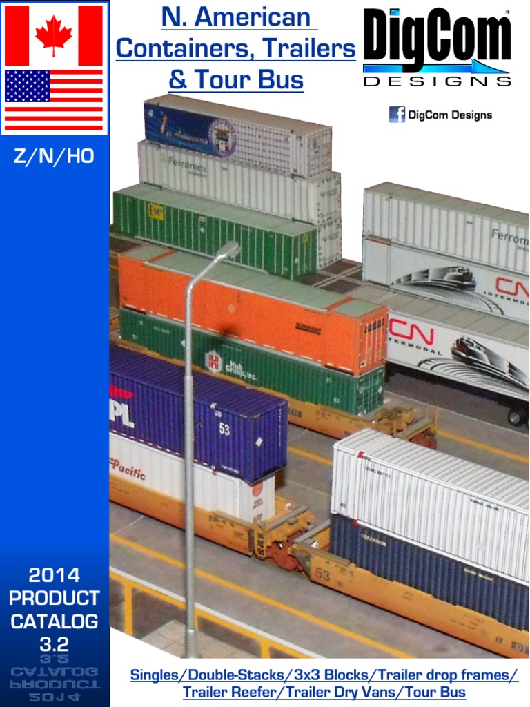Digcom Domestic Container Catalogue | PDF | Vehicles | Transportation ...