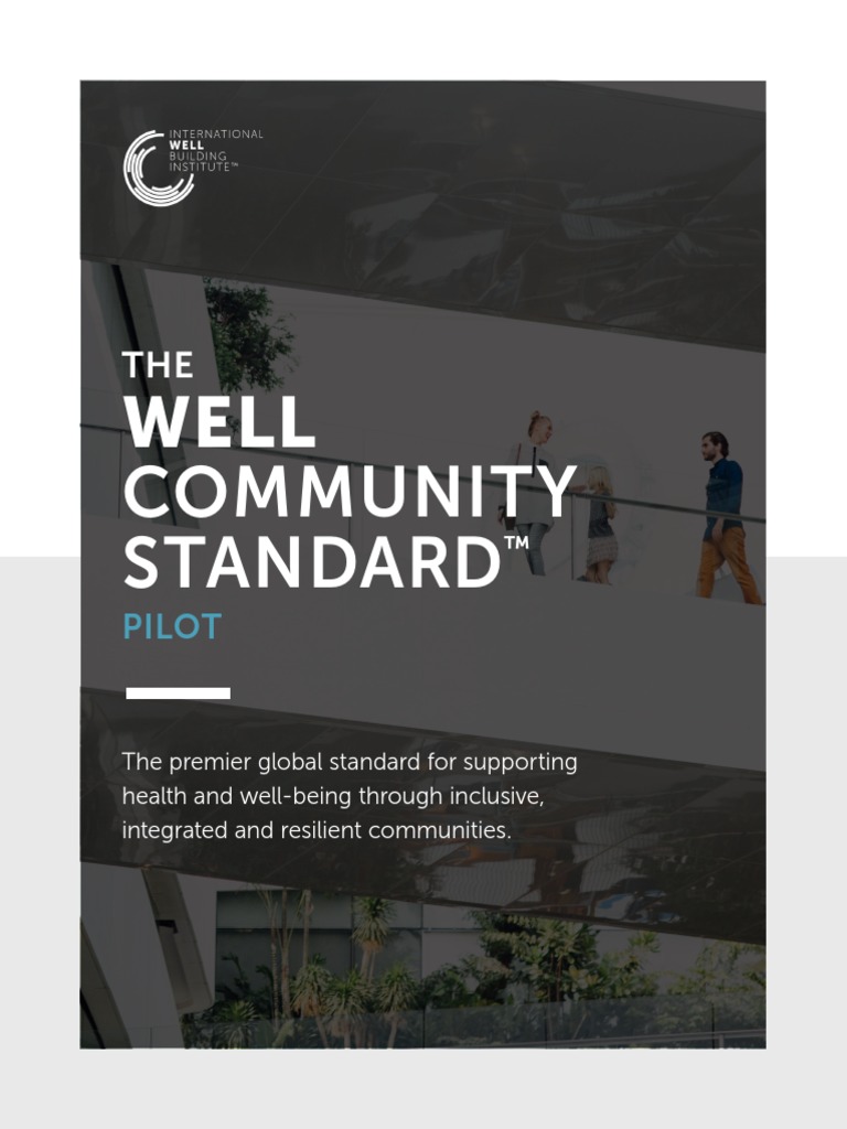 CommunityStandard WELL | PDF | Certification | Pollution
