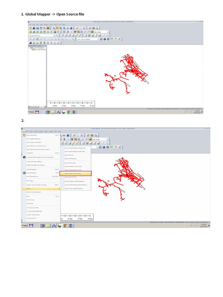 Global Mapper Open Source File | PDF