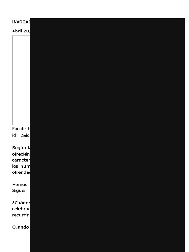 Invocacion Elementales | PDF | Rituales | Fantasmas