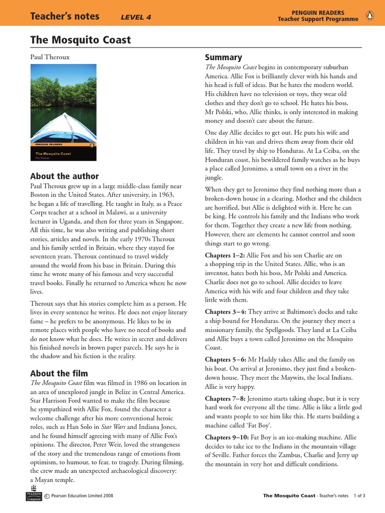 Mosq Coast Questions | PDF | Young Adult | General Fiction