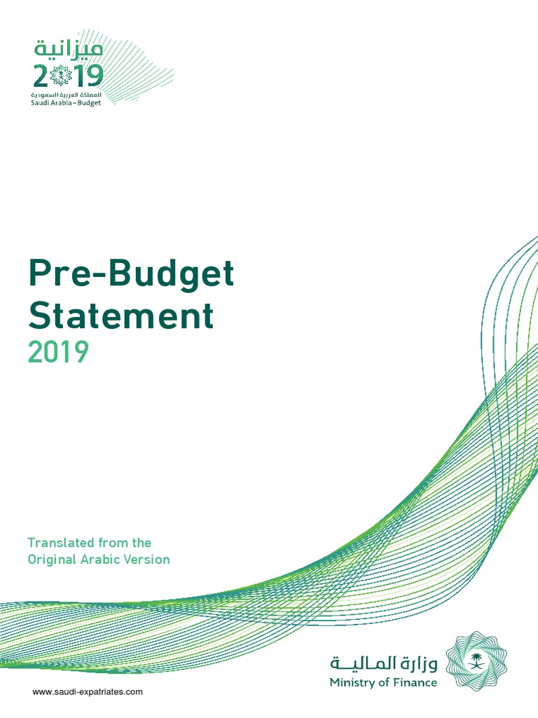 Saudi Arabia Budget 2019 | PDF | Fiscal Policy | Deficit Spending