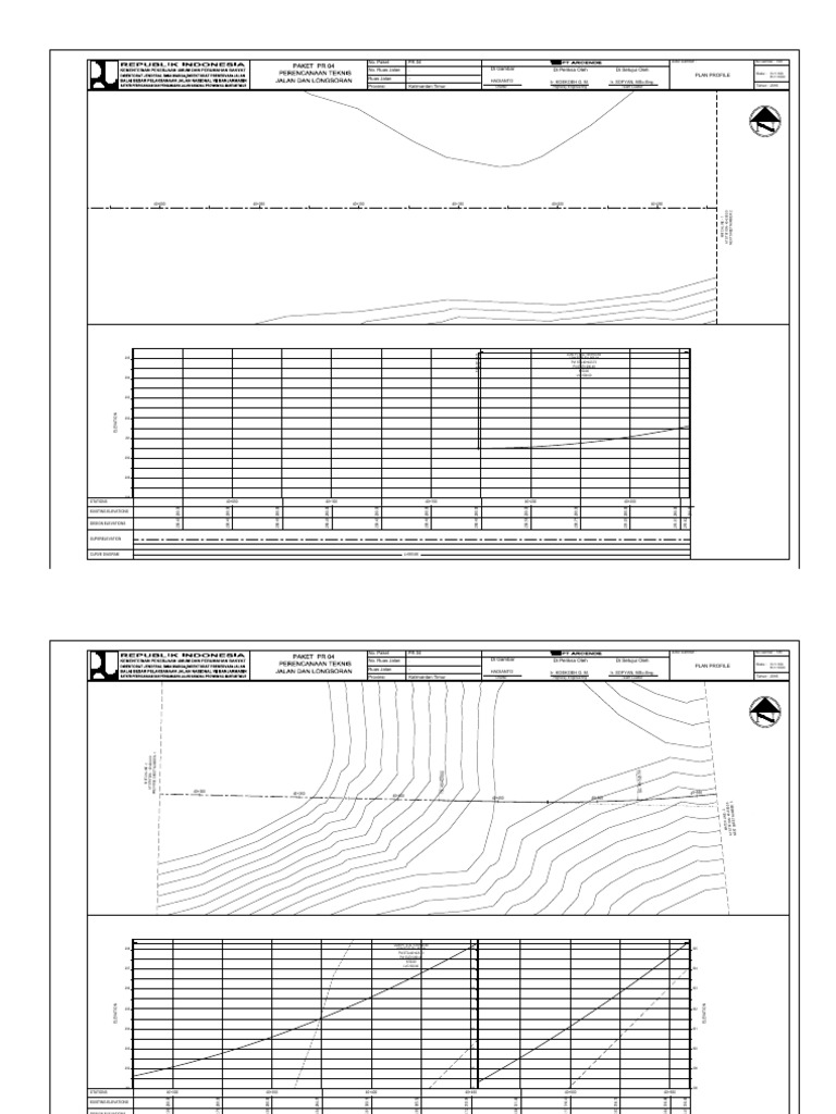 D Plan Profile LAYOUT 02 | PDF