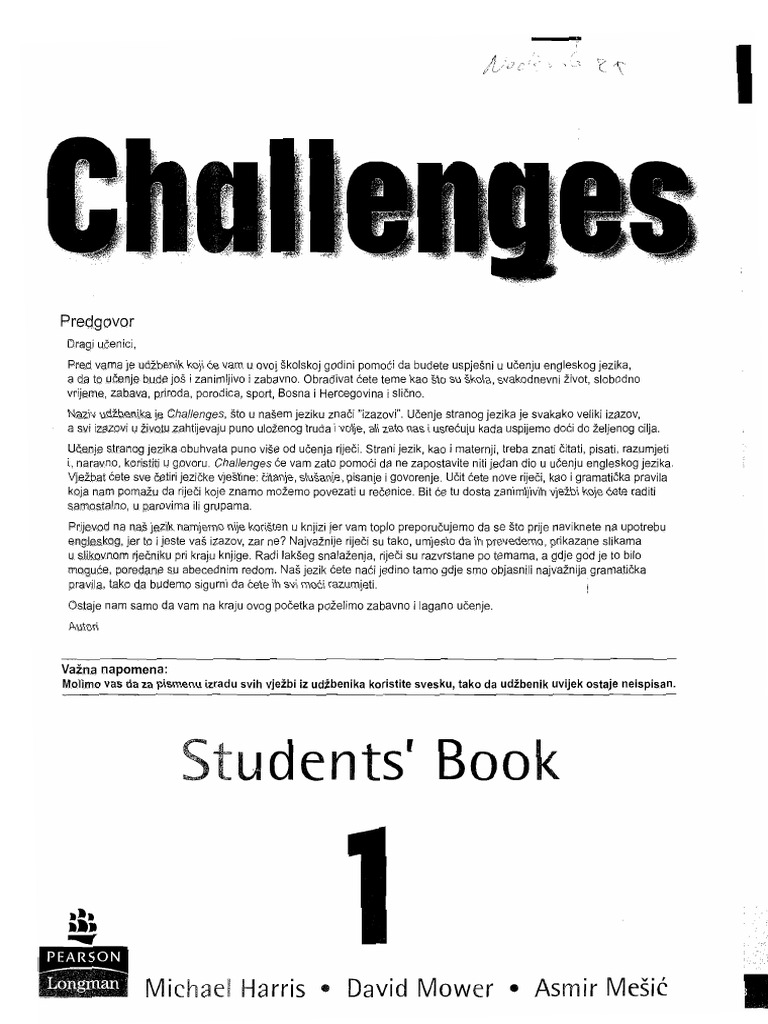 Challenges 1 SB | PDF
