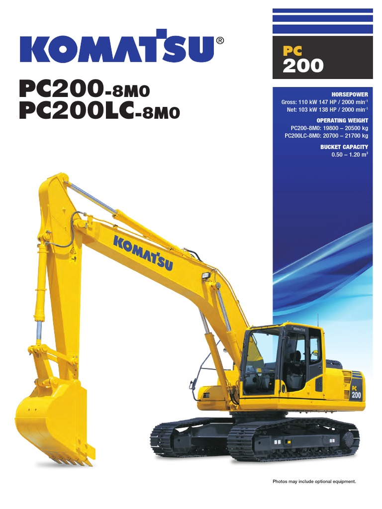 PC200 200LC-8 Cen00049-10 | PDF | Fuel Economy In Automobiles | Engines