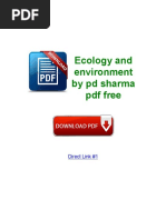 Environmental Studies Notes For Ug 1st Sem PDF | PDF