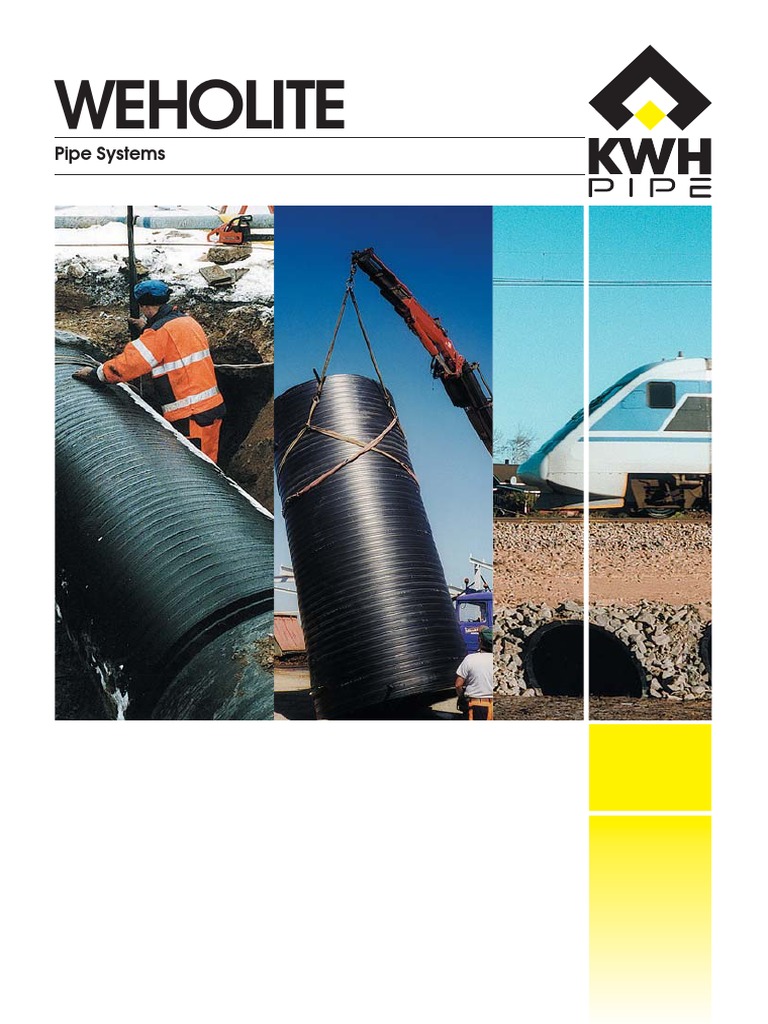 Weholite Pipe Systems | PDF | Sanitary Sewer | Pipe (Fluid Conveyance)