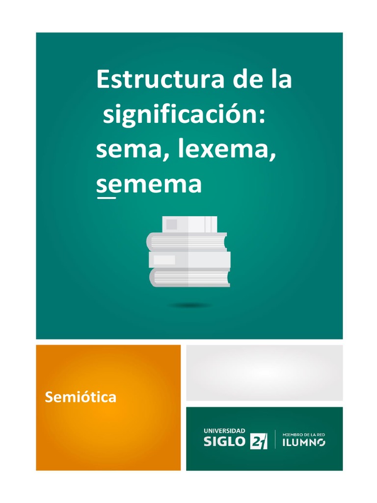 Estructura de La Significación Sema, Lexema, Semema | PDF | Narrativa ...
