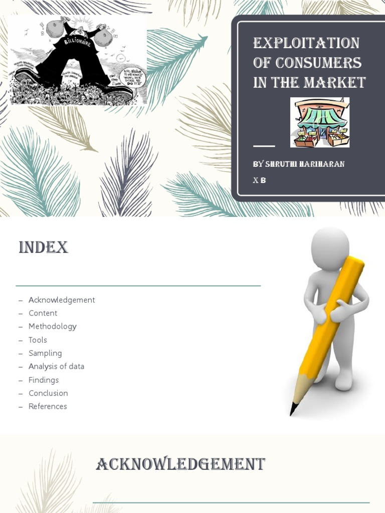 Consumer Exploitation in the Marketplace: An Analysis of Unethical ...