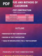 Principles of Test Construction - PPTX Jen | PDF