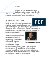 Rumis Counsels of The Bird | PDF | Rumi | Religion And Belief