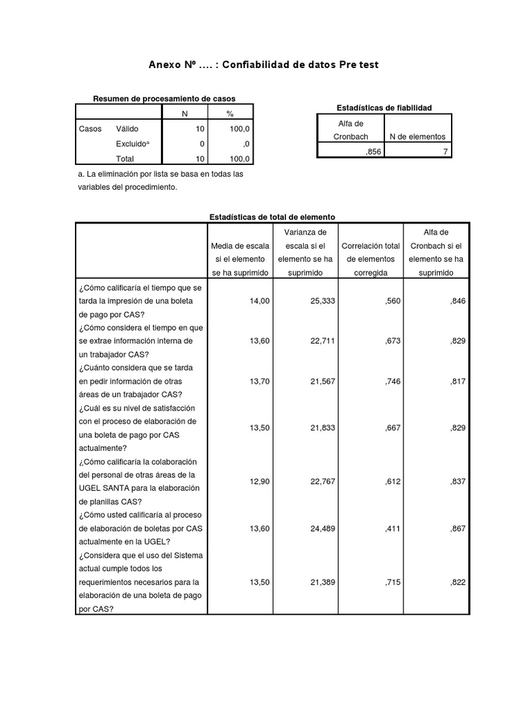 Analisis de Pre y Post Test | Probabilidades y estadísticas | Métodos ...