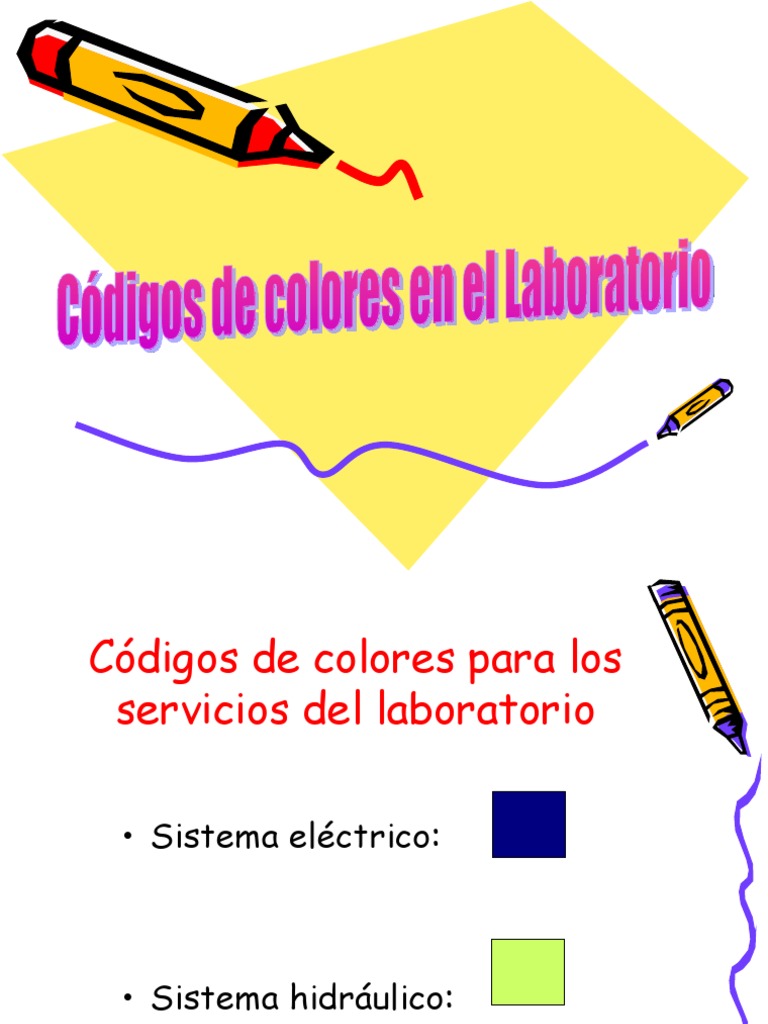 Códigos de colores en el Laboratorio