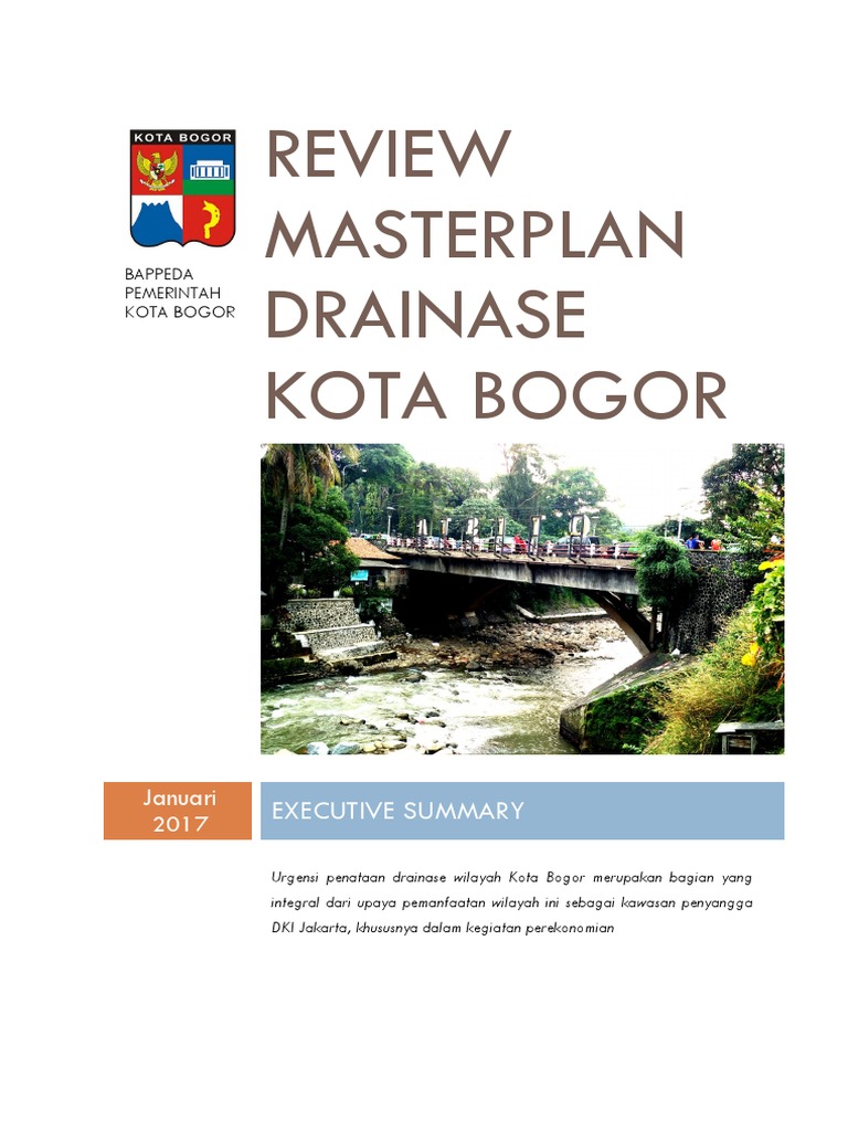 Executive Summary Drainase Bogor | PDF