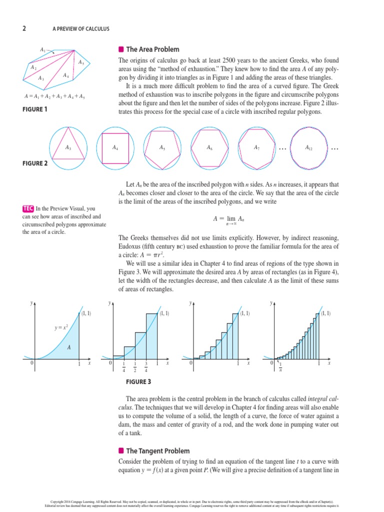 The Area Problem: A Preview of Calculus | PDF | Area | Geometry