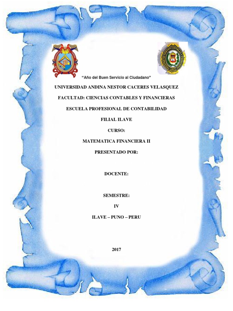 Caratula de Contabilidad Financiera | PDF