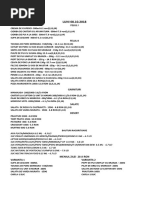 Meniu Axel Catering Detaliat | PDF