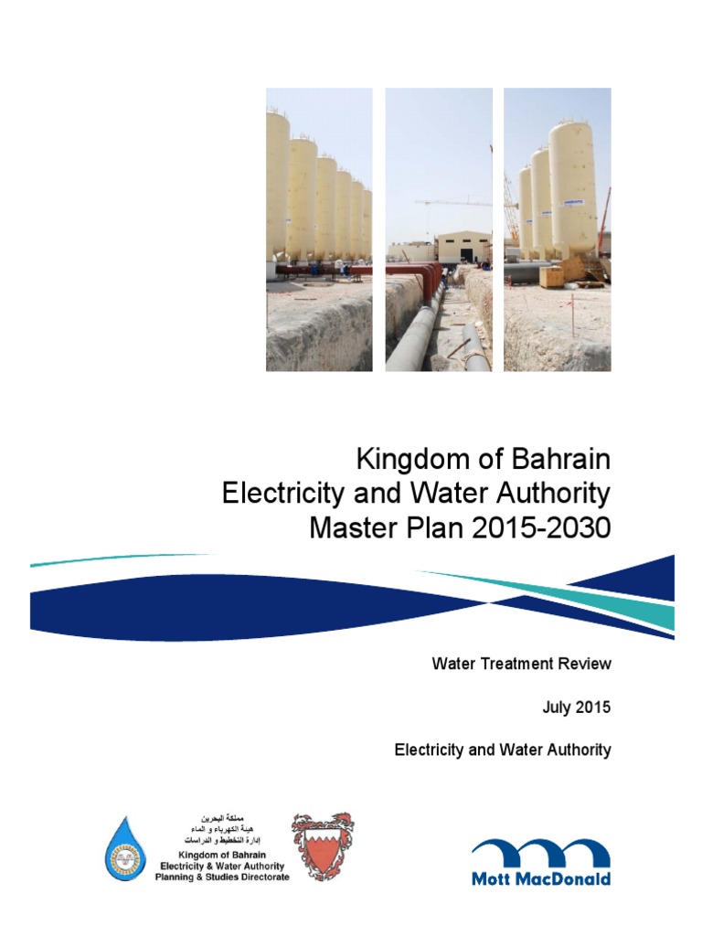 Kingdom of Bahrain Electricity and Water Authority Master Plan 2015-2030