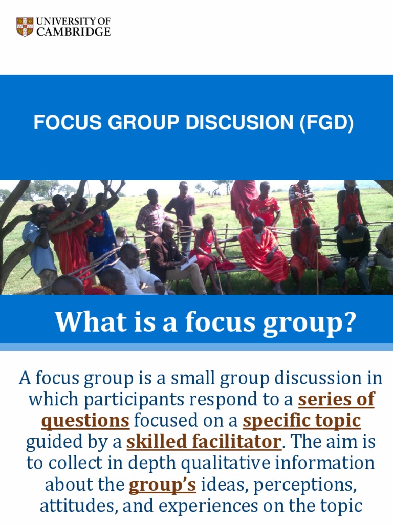 Focus Group Discusion (FGD) | PDF | Focus Group | Psychology