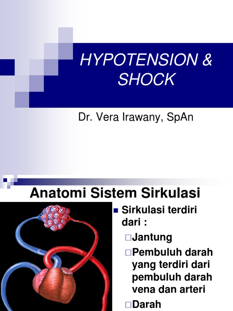 Hypotension & Shock | PDF | Shock (Circulatory) | Angiology