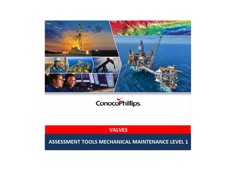 Valves Assessment Tools Mechanical Maintenance Level 1 | PDF