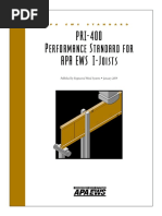 Load - Span Tables For APA Structural-Use Panels | PDF | Plywood | Bending