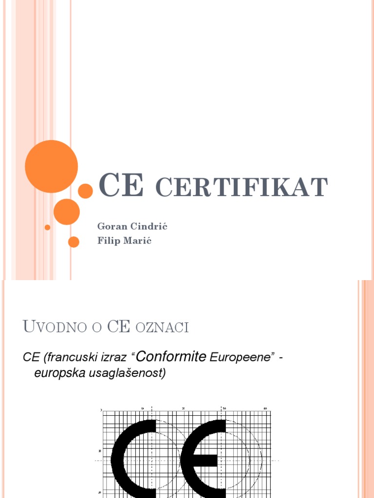 Ce Certifikat Pdf