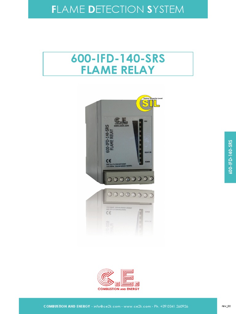 Combustion Energy Flame Relay Ionization Flame Detector 600 Ifd 140 Srs ...