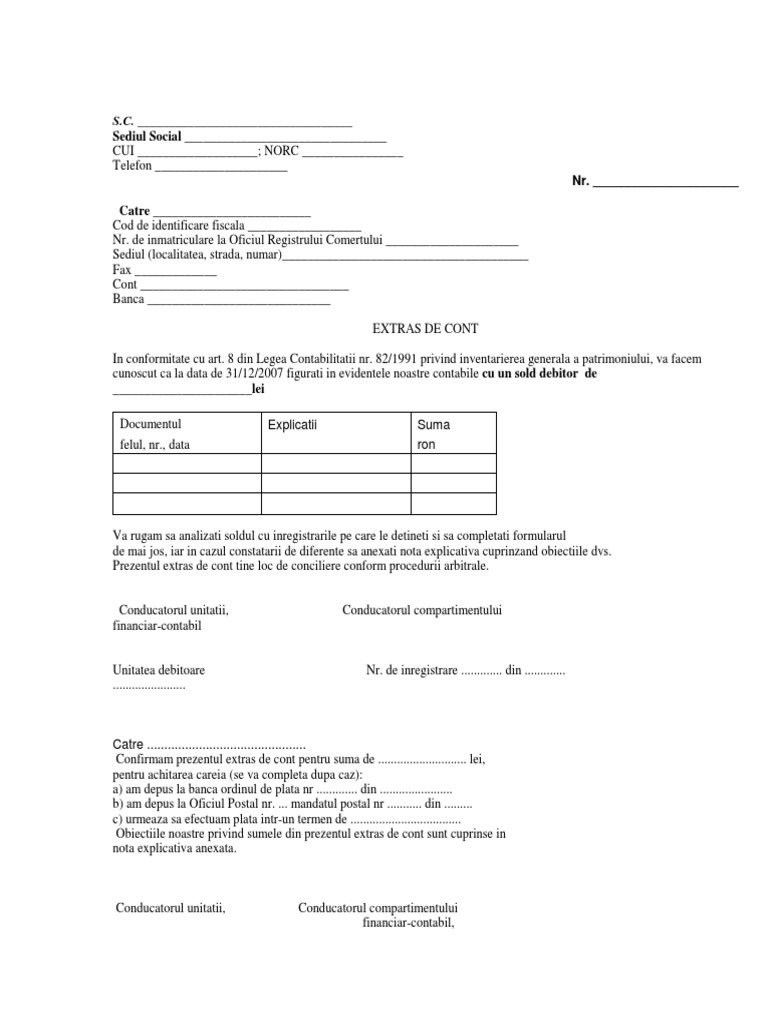 Extras de Cont PDF | PDF