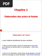 Chapitre 3 Diagramme Fer Carbone | PDF | Fonte (métallurgie) | Acier
