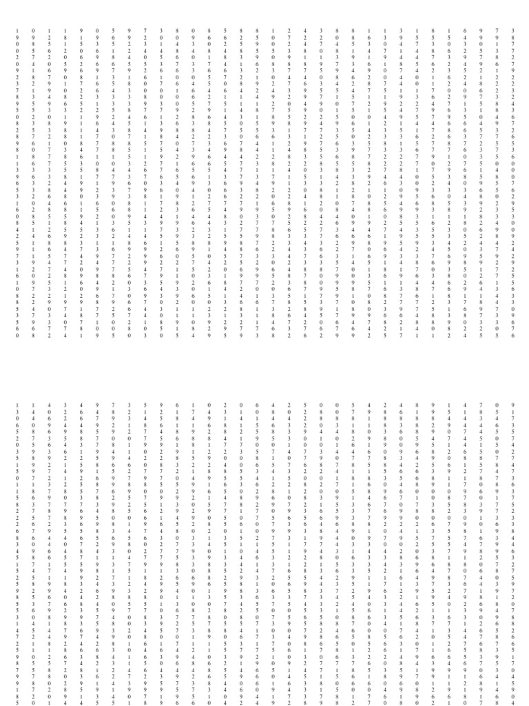 Tests Pauli et Kraepelin A3 PDF | PDF