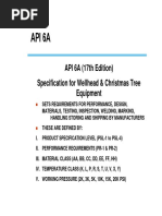 API 6A Requirements | PDF | Pipe (Fluid Conveyance) | Valve